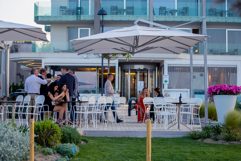 Savini al Mare Ristò! Restaurant am meer Hotel Bellaria - Hotel Savini